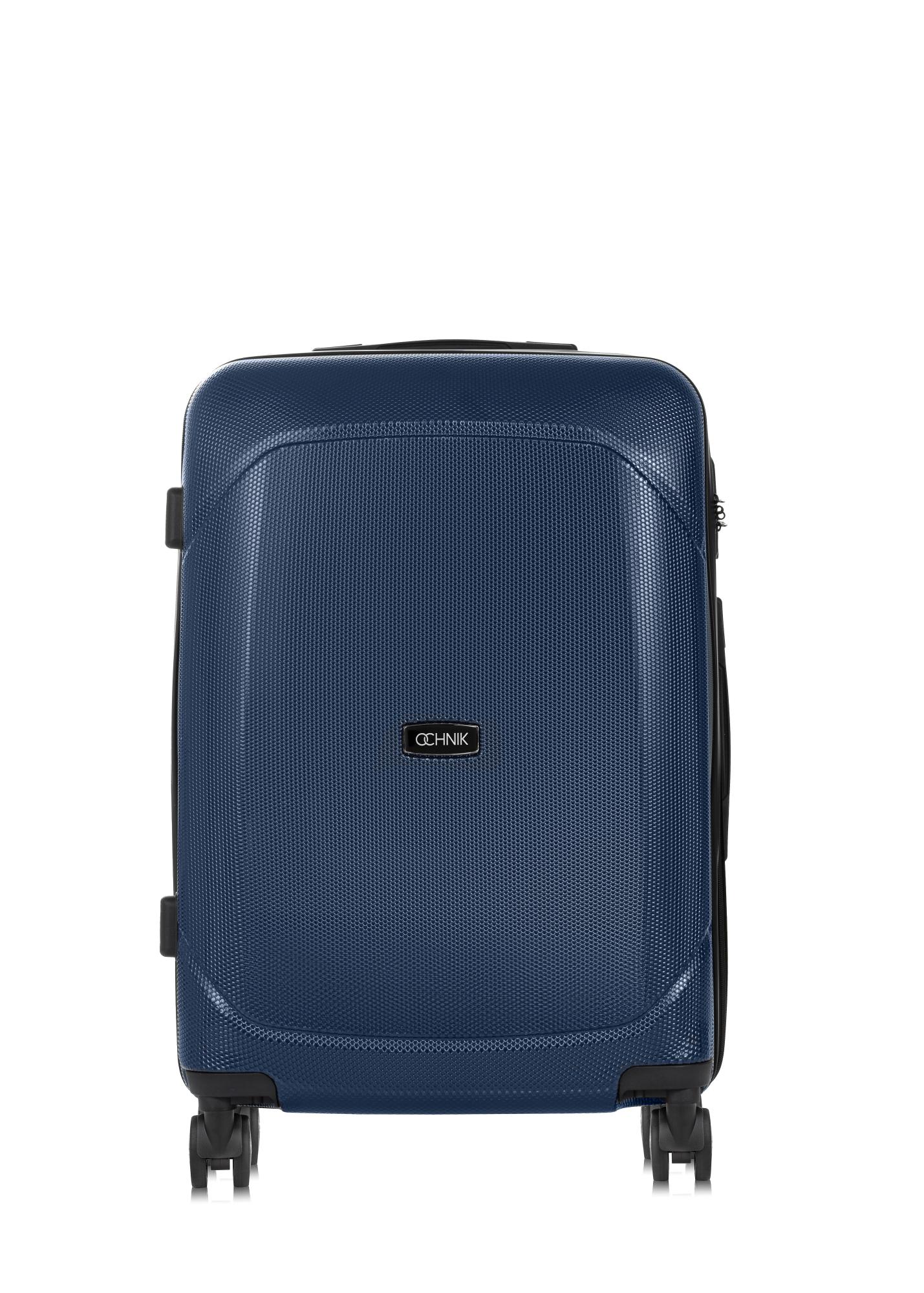 Medium suitcase on wheels WALPC-0014-69-24(W25) | OCHNIK