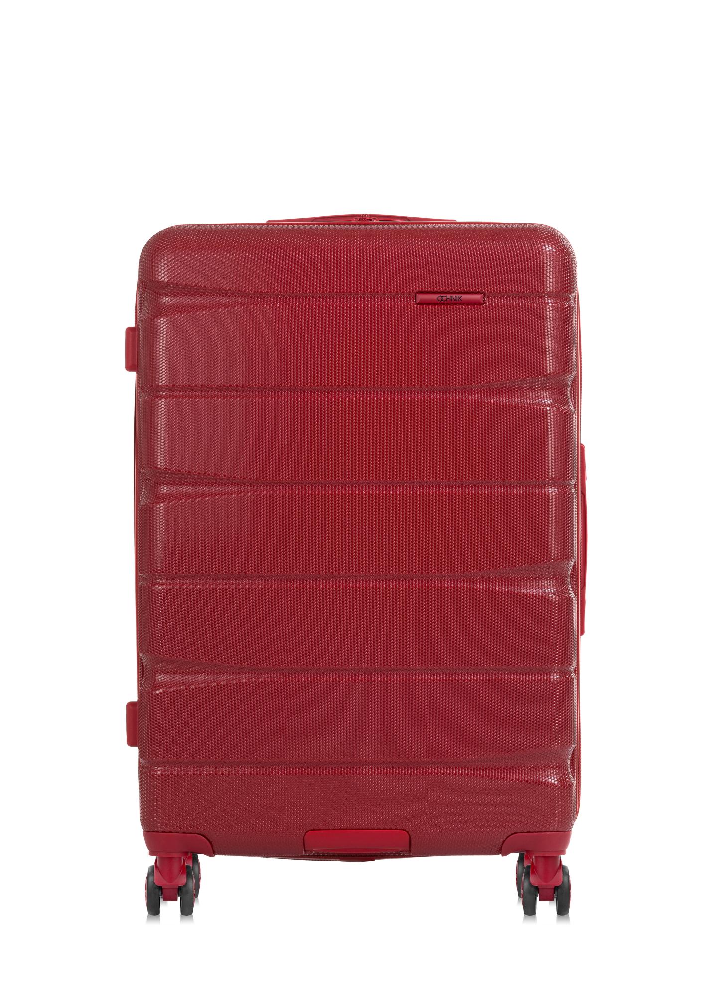 Large suitcase on wheels WALPC-0013-42-28(W25) | OCHNIK