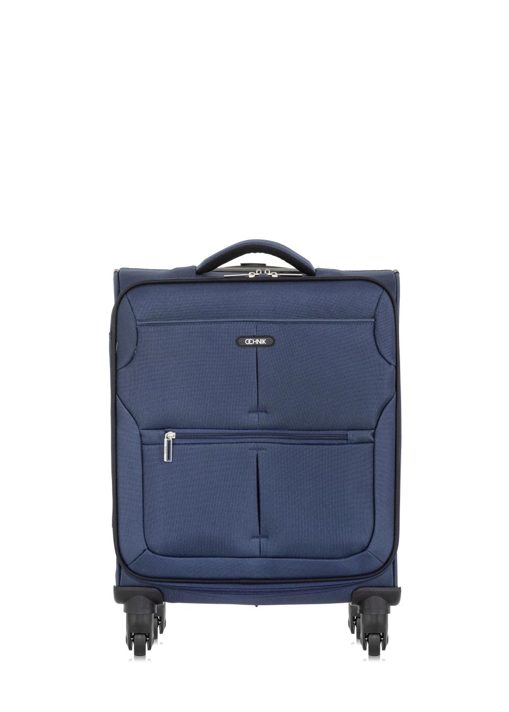 Small suitcase on wheels WALNY-0030-69-19(W25) | OCHNIK